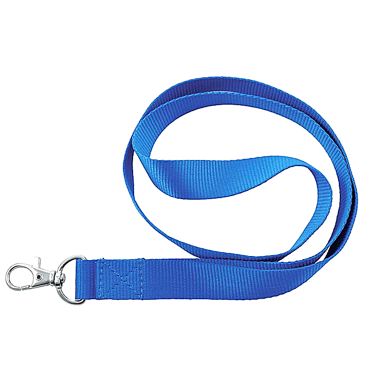 Solid color professional printed lanyard custom polyester holder ...